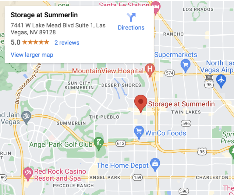 Home - Storage @ Summerlin